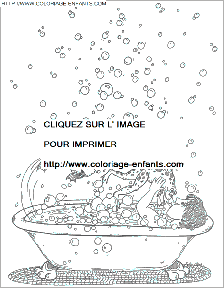 Bath coloring - Bath coloring pages to color - Bath coloring book pages ...