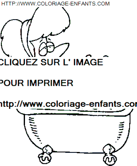 Bath coloring - Bath coloring pages to color - Bath coloring book pages ...