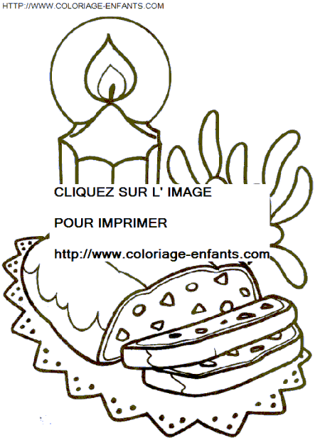 Christmas Dinner coloring - Christmas Dinner coloring pages to color ...