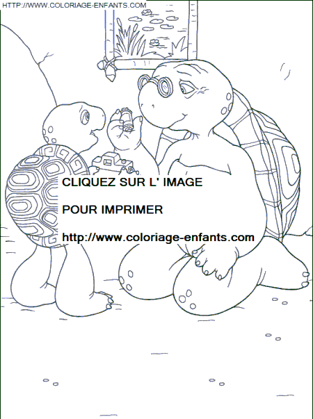 Franklin coloring - Franklin coloring pages to color - Franklin ...