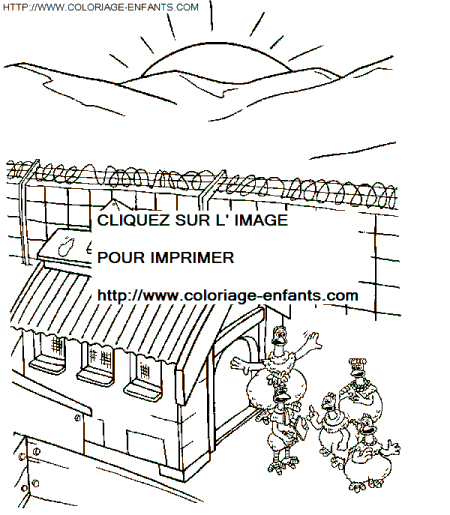 Chicken Run coloring - Chicken Run coloring pages to color - Chicken ...