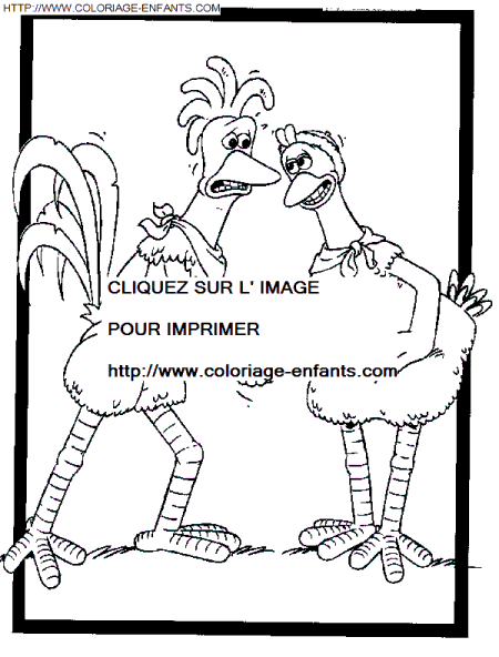 Chicken Run coloring - Chicken Run coloring pages to color - Chicken ...