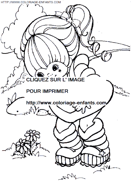 Rainbow Bright coloring - Rainbow Bright coloring pages to color ...