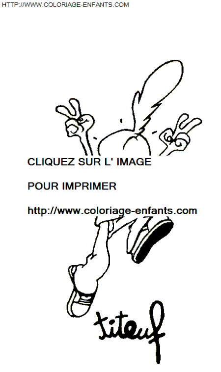 Titeuf coloring - Titeuf coloring pages to color - Titeuf coloring book ...