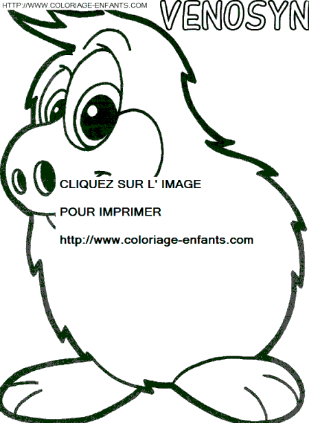 Yokomon coloring - Yokomon coloring pages to color - Yokomon coloring ...