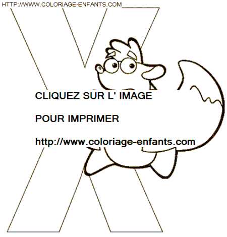 Alphabet Dora The Explorer coloring - Alphabet Dora The Explorer ...